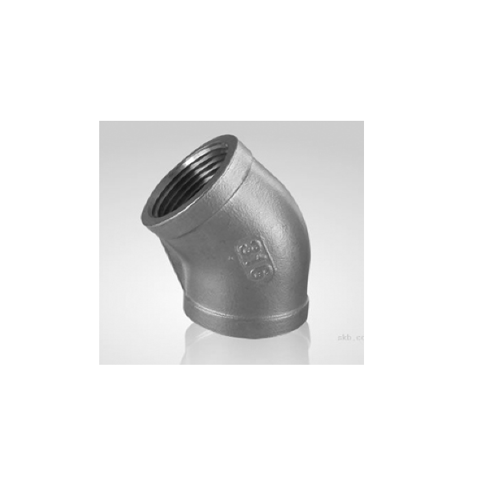 Co ren 45° công nghiệp, inox 304, size DN25